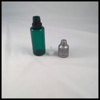 China Empty Medicine Dropper Bottle , Green 50ml Plastic Dropper Bottles Eco - Friendly for sale