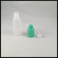 China 10ml Vape Juice LDPE PE E Liquid Bottles Enviromental Protected Material Durable for sale