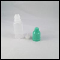 China 10ml Vape Juice LDPE PE E Liquid Bottles Enviromental Protected Material Durable for sale