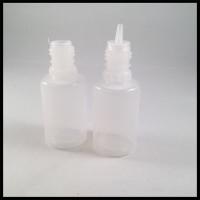 China Child Proof Plastic Dropper Bottles 20ml , LDPE Empty Eye Dropper Bottles for sale