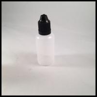 China 30ml Childproof Dropper Bottle Ldpe , Bulk Liquid Small Plastic Dropper Bottles for sale