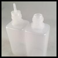 China Durable 30ml Childproof LDPE Dropper Bottles Small Capacity Plastic Container for sale