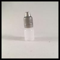 China Colorful Cap 5ml PE E Liquid Bottles , Child Resistant Dropper Bottles HDPE for sale