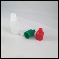 China 10ml Childproof PE E Liquid Bottles , Food Grade E Juice Liquid Dropper Bottle for sale