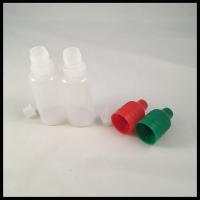 China PE Soft 15ml Plastic Needle Tip Dropper Bottle Screen Printing Logol Eco - Friendly for sale