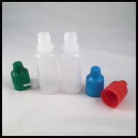 China PE Soft 15ml Plastic Needle Tip Dropper Bottle Screen Printing Logol Eco - Friendly for sale