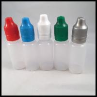 China PE Soft 15ml Plastic Needle Tip Dropper Bottle Screen Printing Logol Eco - Friendly for sale