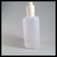 China Food Grade 100ml PE E Liquid Bottles , Custom Plastic Eye Dropper Bottles for sale