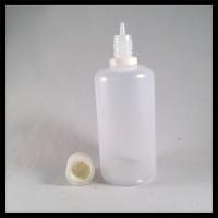 China Food Grade 100ml PE E Liquid Bottles , Custom Plastic Eye Dropper Bottles for sale