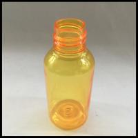 China Orange Plastic Pipette Bottles Food Grade For Liquid Flavoring Packing for sale