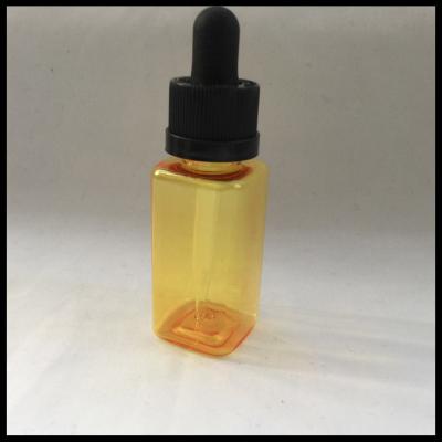 China Square Glass Dropper Bottles For Cosmetic Packi , Custom Plastic Dropper Bottles for sale