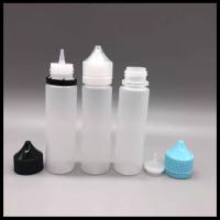 China Custom Plastic Eye Dropper Bottles , Pharmaceutical 60ml Plastic Dropper Bottle for sale