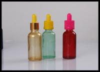 China Custom 30ml Dark Glass Dropper Bottles For Cosmetic Packaging Medical Grade for sale