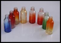 China 30ml Blue Purple gradient color glass Dropper Bottle Essential Oil Bottle for sale