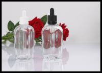 China Essential Oil Glass Dropper Bottle 30ml  Cosmetic  Amber Square Green Bottle for sale