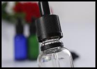 China 30ml Clear Glass Bottle Essential Oil Bottle E Liquid Dropper Bottle for sale