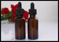 China Amber Glass Dropper Bottle 30ml Essential Oil Bottle Cosmetic Bottles for sale