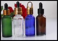 China Amber Glass Dropper Bottle 30ml Essential Oil Bottle Cosmetic Bottles for sale