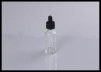 China Childproof Caps Essential Oil Glass Bottles , Small Glass Bottles For Essential Oils for sale
