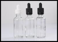 China Childproof Caps Essential Oil Glass Bottles , Small Glass Bottles For Essential Oils for sale
