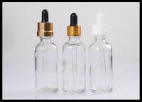 China Childproof Caps Essential Oil Glass Bottles , Small Glass Bottles For Essential Oils for sale