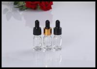 China Pharmaceutical Glass Eye Dropper Bottles , Essential Oils 5ml Glass Dropper Bottle for sale