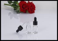 China Pharmaceutical Glass Eye Dropper Bottles , Essential Oils 5ml Glass Dropper Bottle for sale
