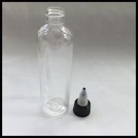 China Plastic Ejuice Liquid Twist Cap Bottle 120ml Big Capacity Container Eco - Friendly for sale