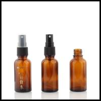 China 30ml Essential Oil Glass Dropper Bottle With Green / Clear / Amber / Blue Color for sale