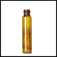 China Round 10ml Capacity Essential Oil Glass Bottles Matt White Color Pump Spray Cap for sale