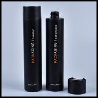 China 300ml Plastic Cosmetic Bottle Long Shape For Shampoo / Shower Gel Packaging for sale