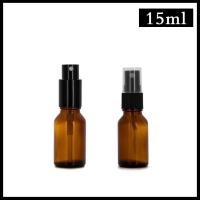 China Amber Spray Essential Oil Glass Dropper Bottle 30ml 60ml 120ml Capacity for sale