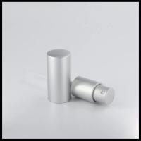 China Silver Aluminium Cosmetic Cap Essential Oil Glass Dropper Bottle Screw Perfume Sprayer Pump for sale