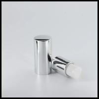 China Silver Aluminium Cosmetic Cap Essential Oil Glass Dropper Bottle Screw Perfume Sprayer Pump for sale
