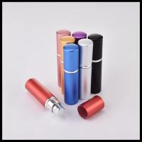 China Perfume Spray Empty 5ml Glass Dropper Bottle Aluminium Perfume Tube ISO Approval for sale