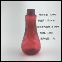 China 120ml Shampoo Plastic Spray Bottles Lotion Container Press Hand Sanitizer for sale