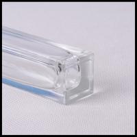China Glass Perfume Spray Bottles , Rectangle Spray Pump Bottles 30ml 50ml 100ml for sale