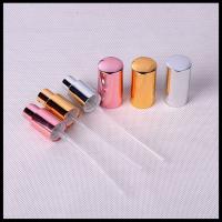 China Unique Square Perfume Spray Bottles 30ml 50ml 100ml Glass Material Aluminum Cap for sale