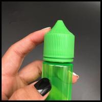 China Chubby Unicorn 60ml Plastic Dropper Bottle Green / Orange Color Vapor Liquid Container for sale