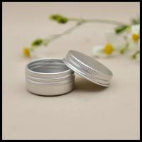 China 10g Aluminum Round Tin  Metal Cosmetic Container Jar 35*16mm for sale