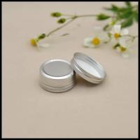 China 10g Aluminum Round Tin  Metal Cosmetic Container Jar 35*16mm for sale