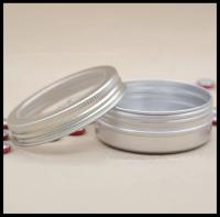 China 100g Window Aluminum Cosmetic Containers Jewelry Powder Box Tea Candy Food Jar for sale