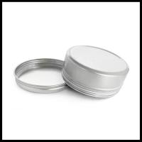 China 150g Cosmetic Cream Container Aluminum Dried Fruit Jar With Screw Lids for sale