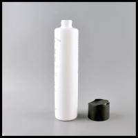 China Empty Cosmetic Shampoo Container Chiaki Cap Shower Gel Bottles 300ml Long Shape for sale