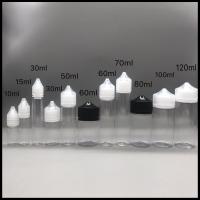 China Round PET Plastic New Design Vape Bottles Vape Liquid Chubby Gorilla Container for sale