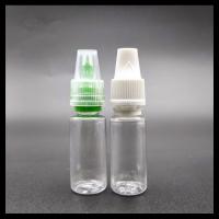 China TPD 10ML PET E Cig E Liquid Plastic Dropper Bottles Triangle Blind Standard for sale