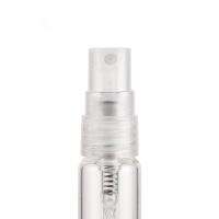 China Clear Fine Mist Atomizer Glass Bottle , Refillable Perfume Empty Bottle 10ml 5ml for sale
