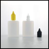 China Squeezable PE Flat Square New Design Vape Juice Bottles DIY E - Liquid Container for sale