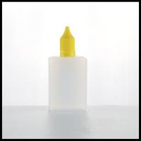 China Squeezable PE Flat Square New Design Vape Juice Bottles DIY E - Liquid Container for sale