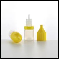 China 5ml PE Plastic Squeezable New Design Vape Bottles Juice Oil Container Transluent for sale